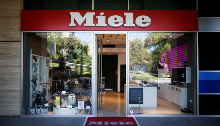 Miele, a German brand, has become a giant brand in the white goods industry